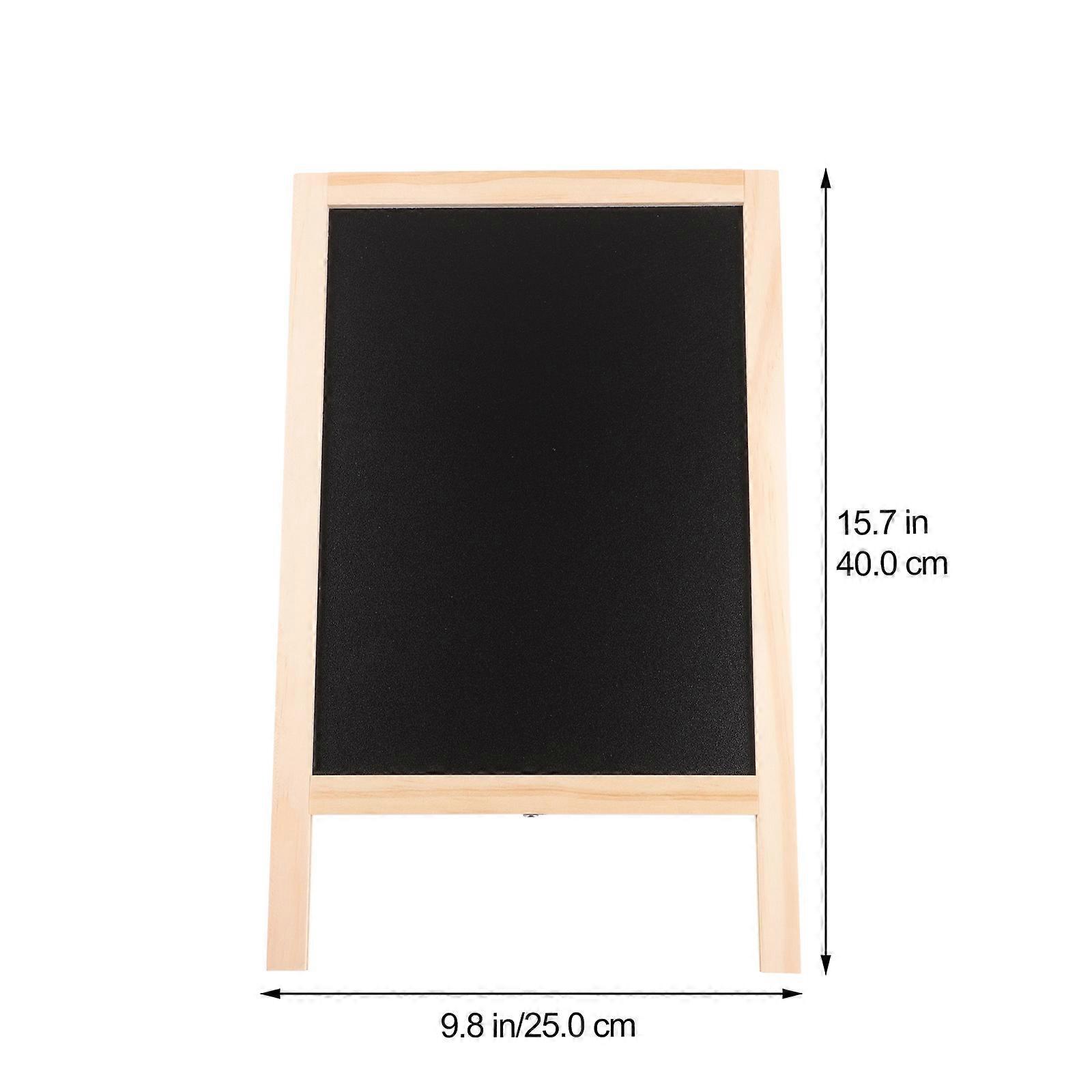 1 Set of Double Sided Chalk Board Children Whiteboard Writing Board ...