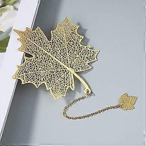 4 Pack Metal Bookmarks with Chain, Golden Hollow Bookmark for Book ...