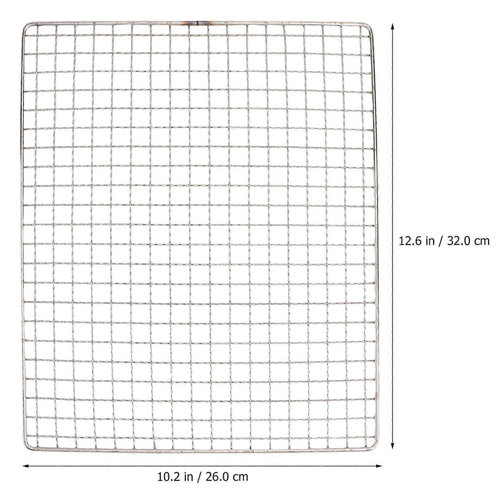 Outdoor Grills Charcoal Barbecue Rack Grid Wire Mesh Rack Outdoor Grill ...