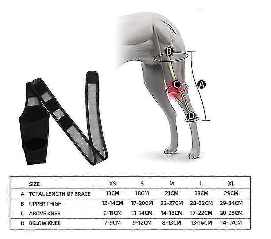 Dog Knee Brace,dog Leg Brace Hip Support Brace For Cruciate Ligament ...