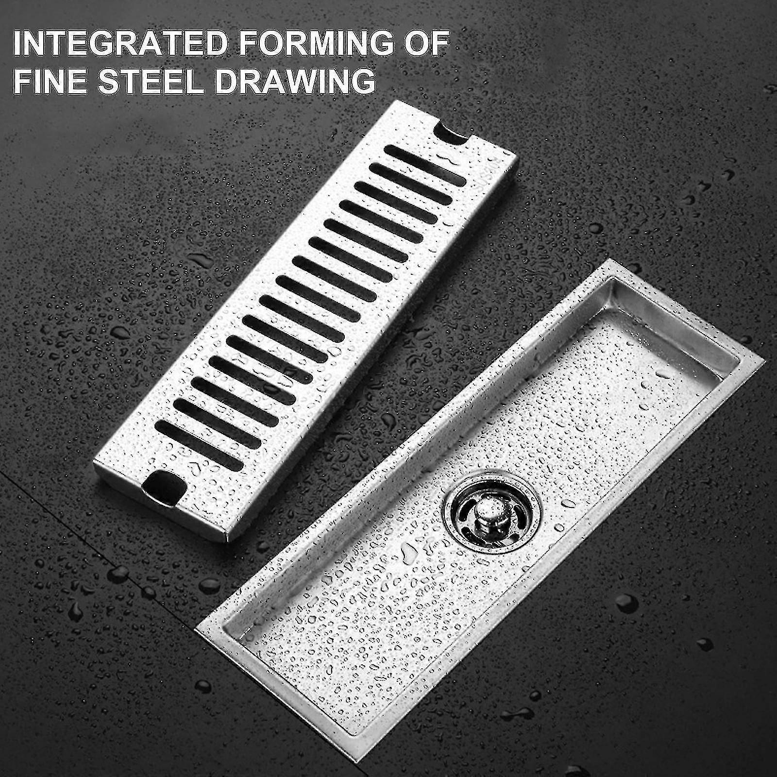 Rectangular Floor Drain Floor Bathroom Shower Room Hotel Public Shower ...