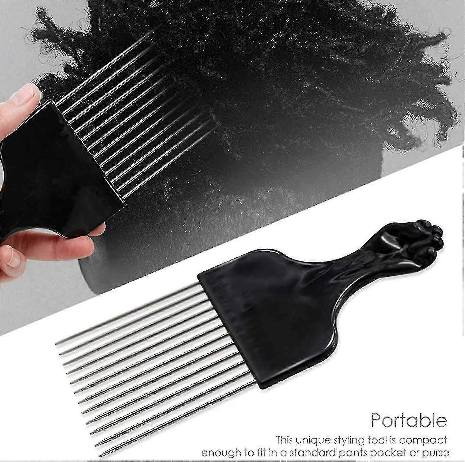 Hair Sponge Brush For Twists,4 In 1 Afro Twist Comb Set, Afro Pick Pik ...