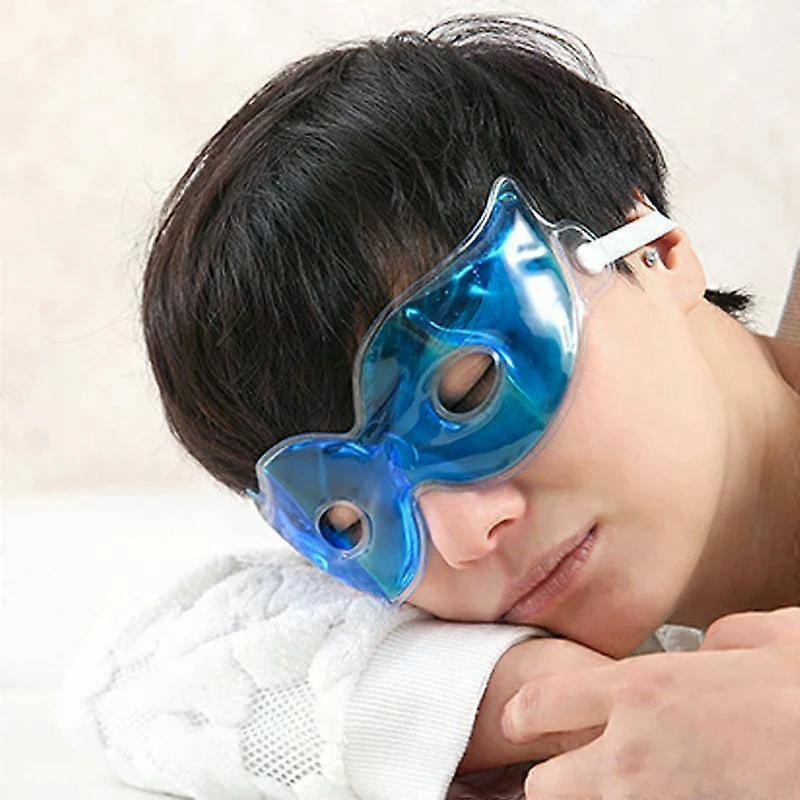 Upgrad Cooling Ice Eye Mask Fatigue Relief Remove Dark Circles Cold Eye ...