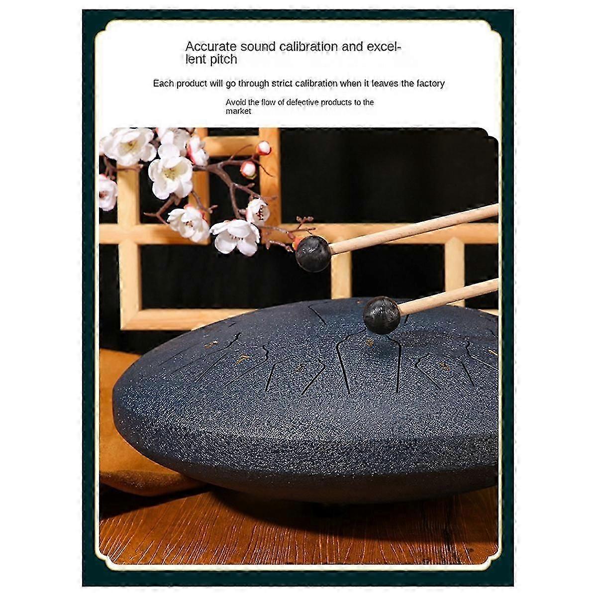 6-Inch 8-Tone Sound Rain Drum Outdoor Rain Drum Percussion Instrument ...