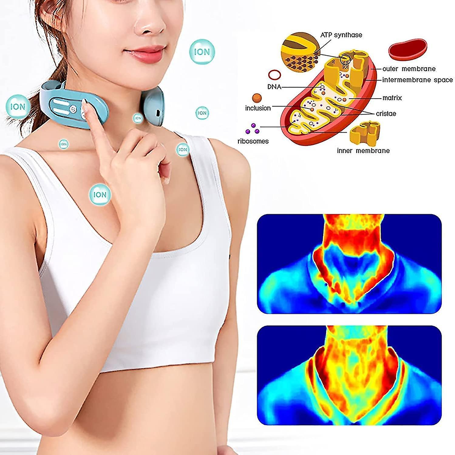 Neck Acupoints Lymphvity Massager Device,lymphatic Drainage Machine ...
