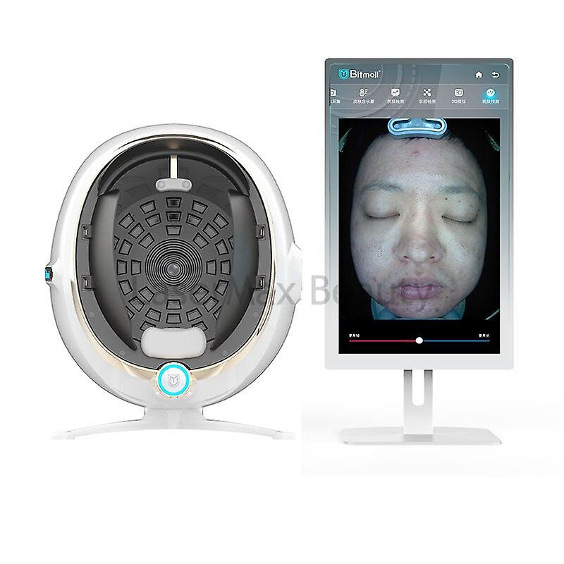 Multi-language 3d Ai Smart Magic Mirror Skin Analyzer Skin Acne ...