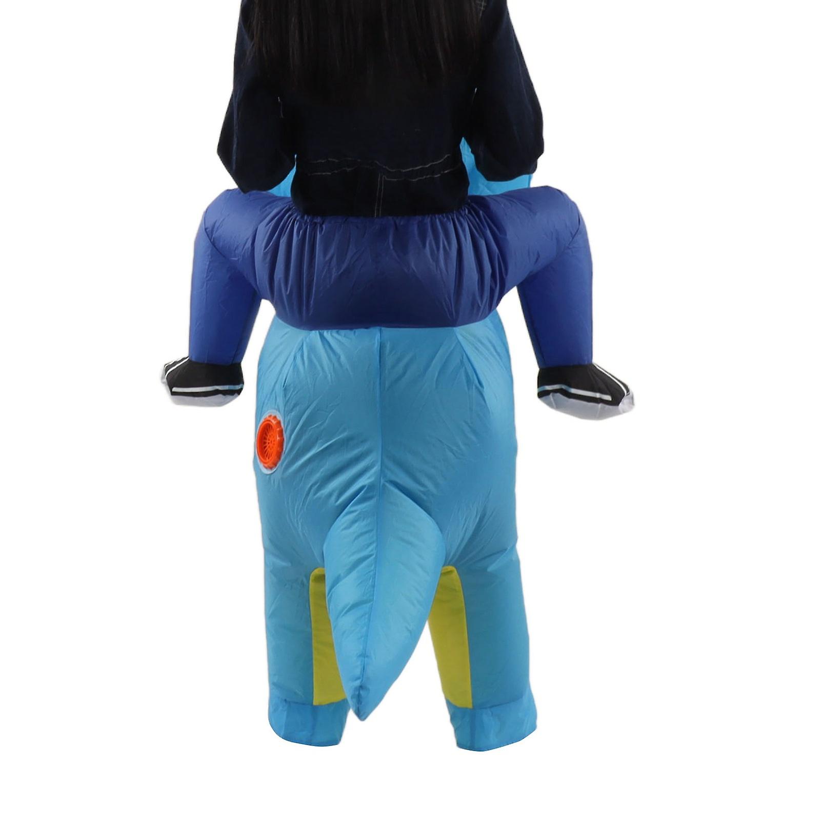 Inflatable Dinosaur Costume Halloween Cosplay Costume Party Riding ...