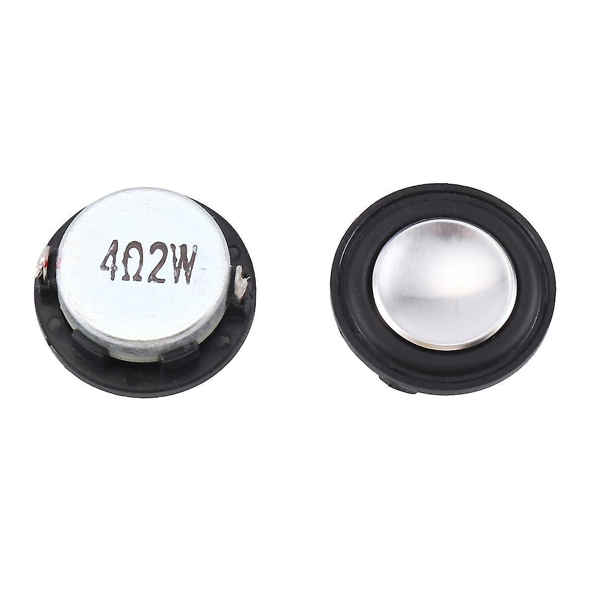2pcs Audio 1 Inch 28mm Mini Speaker 4 Ohm 2w Loudspeaker Diy Sound Mini Speaker Theater | Fruugo UK