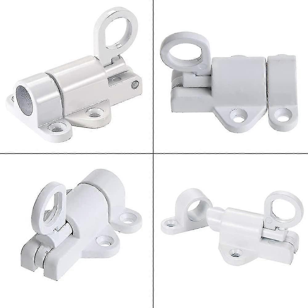 2pcs Automatic Door Latch, Aluminum Alloy Spring Bolt, Aluminum Door ...