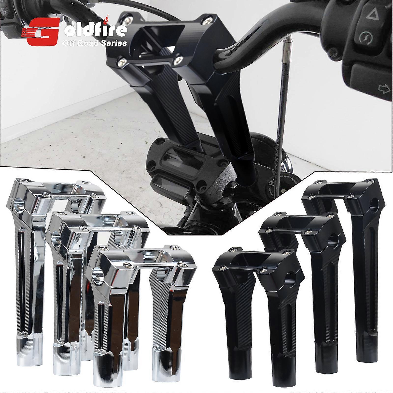 Digital Gage Gauge Handlebar Riser Motorcycle Handlebar Risers Fit for Harley Riser Softail ...