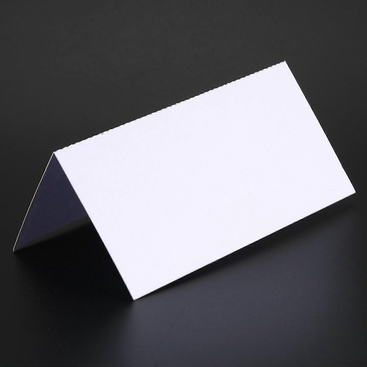 100 Blank Table Name Place Cards, Many Colours - White, , Wedding ...