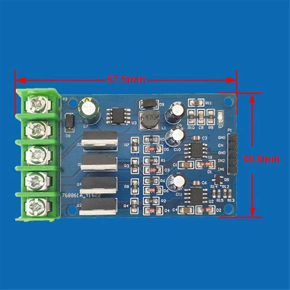 H-Bridge Motor Driver Nmos with Emergency Brake Forward Reverse 5-30V ...