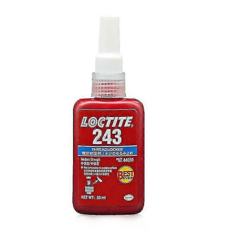 Loctite 243 Threadlock Medium Strength Metal Bolt Screw Fixing Glue ...