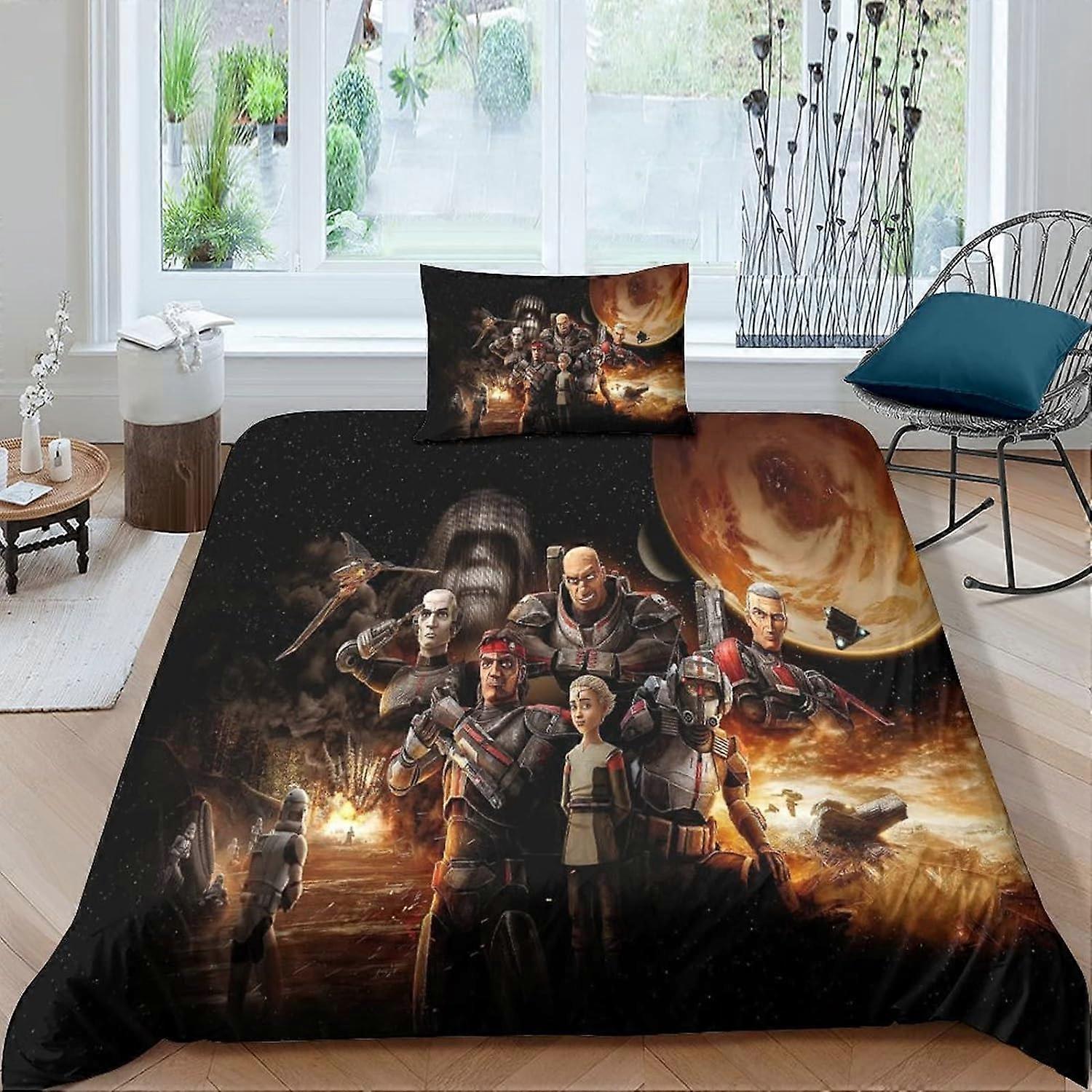 Star Wars The Bad Batch Duvet Cover Sets, Microfiber Star Wars The Bad ...