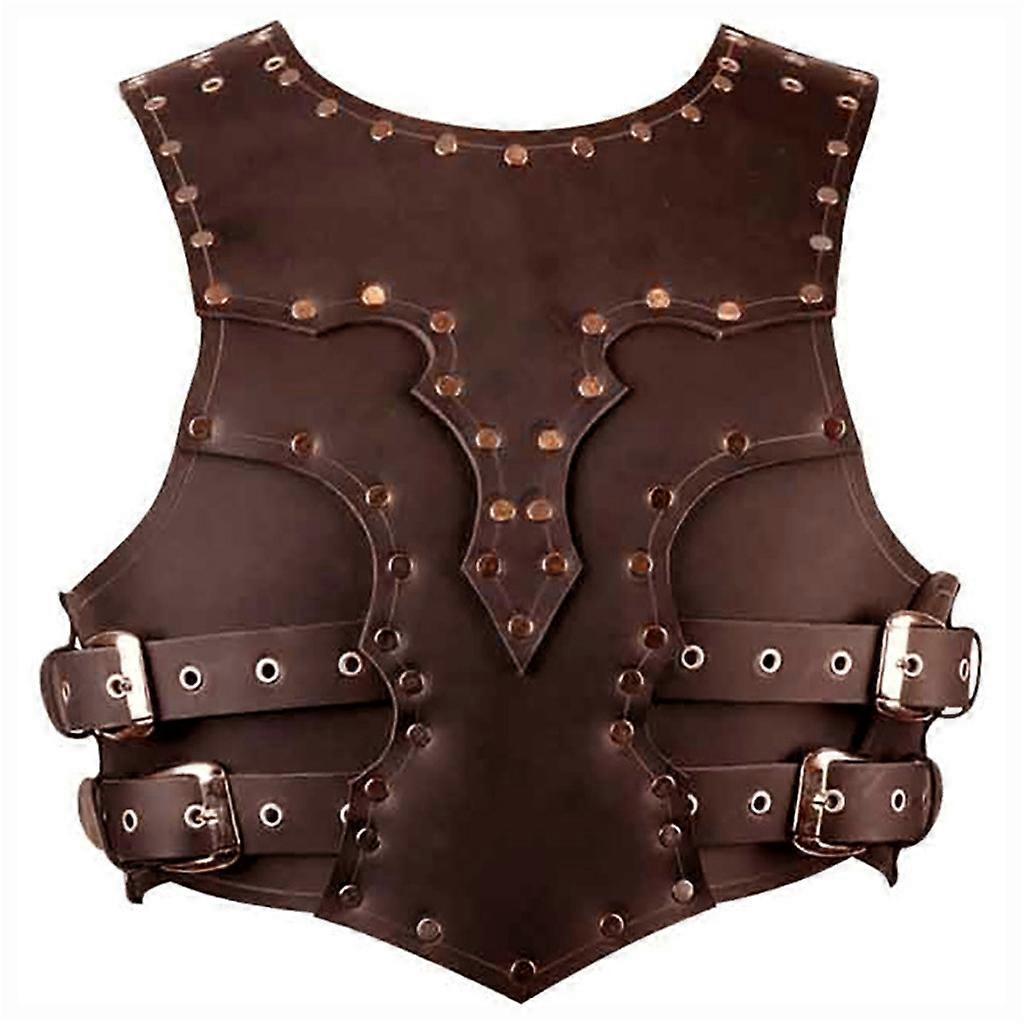 Vikinges Faux Leather Chest Armor Retro Medieval Knight Armor for LARP ...