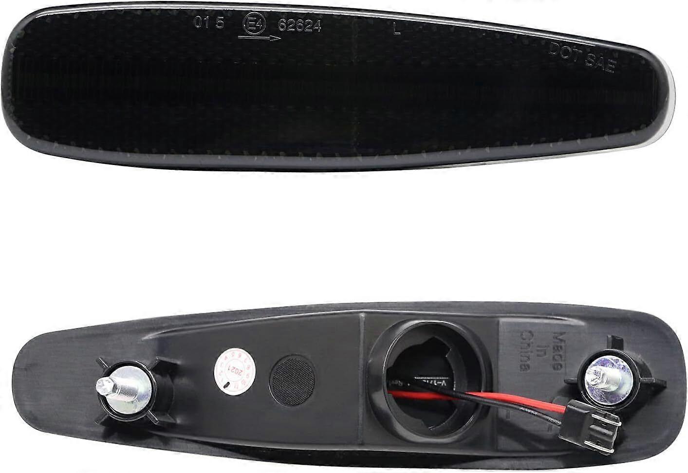 2x Smoked For Nissan 240SX Silvia S14 95-98 LED Front Bumper Side ...
