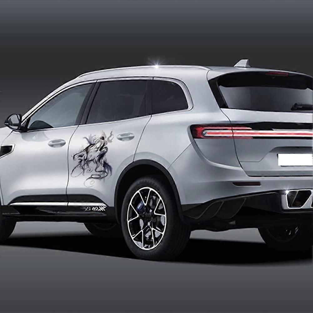 car stickers, wolf stickers personalized car stickers car hood stickers ...