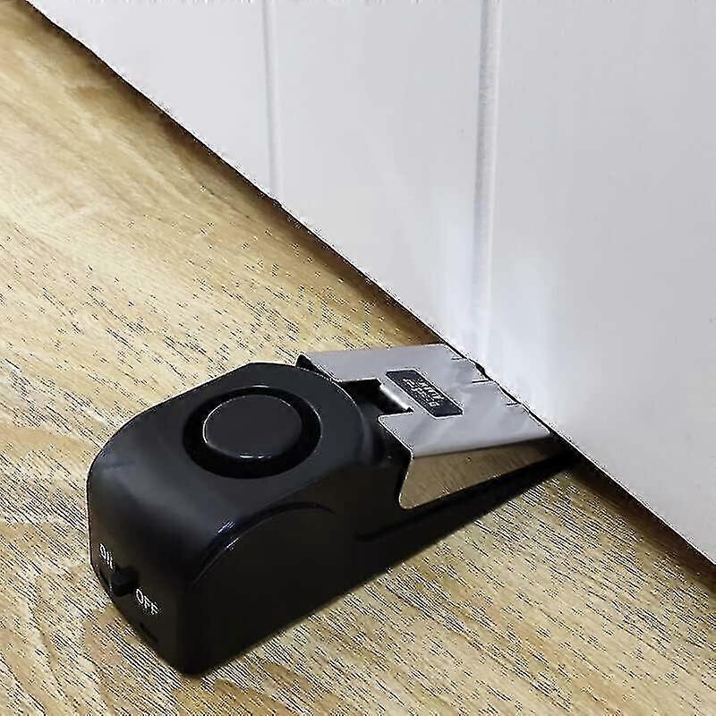 2 Pack Door Stop Alarms, 120db Loud Portable Wedge Entry Alert Security ...