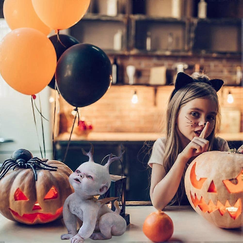 Halloween Baby Doll Haunted House Decoration Prop Animated Creepy ...