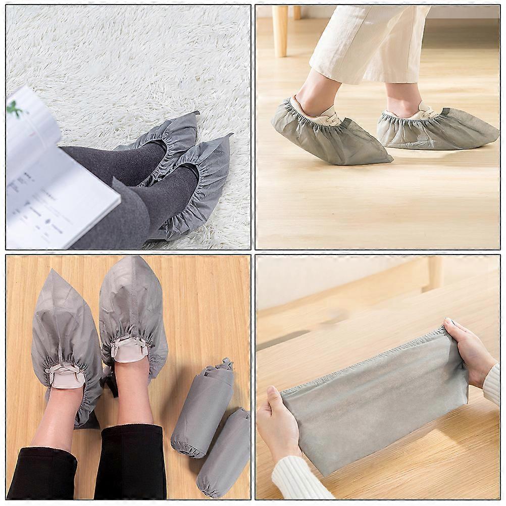 100 Pcs Indoor Shoe Covers Household Booties Shoes Cover Hygienic Shoe ...