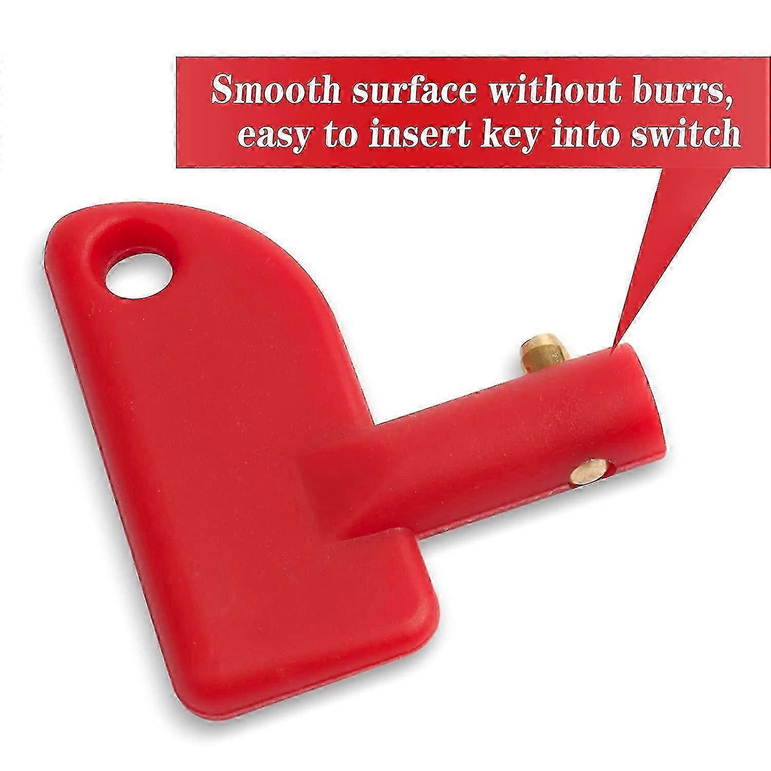 Battery Main Switch Replacement Key 14mm 4 Pieces, Main Switch Nato ...