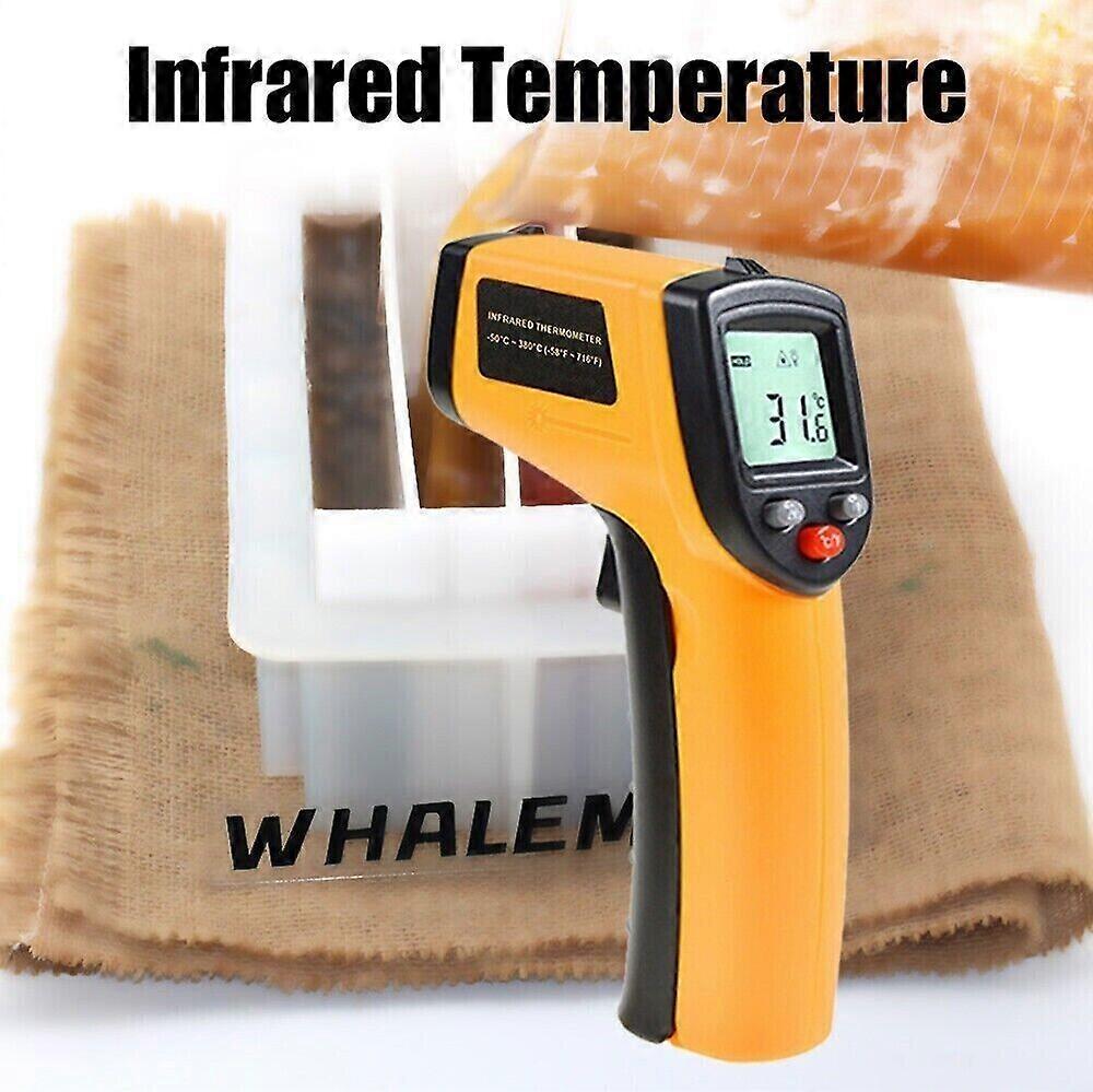 Laser Pyrometer Temperature Meter Infrared Thermometer Infrared ...