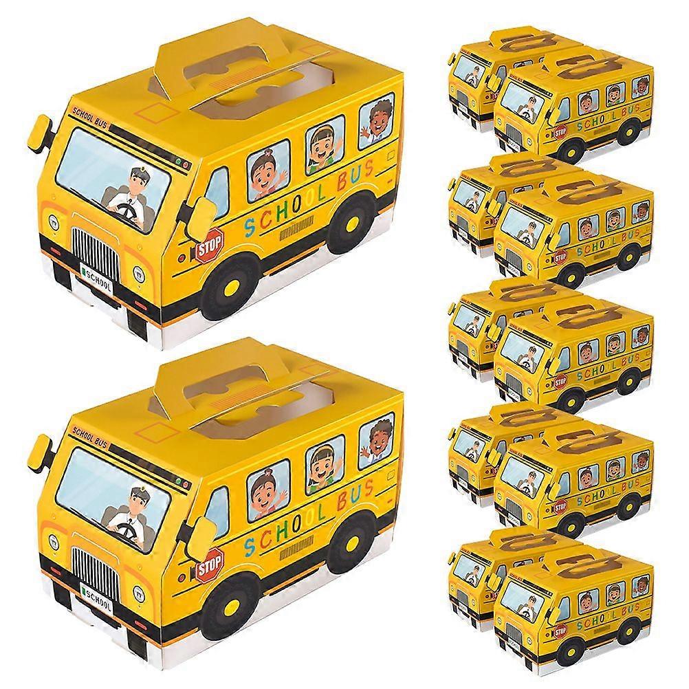 12pcs Back To School Treats Boxes Party Favors Boxes Back To School ...