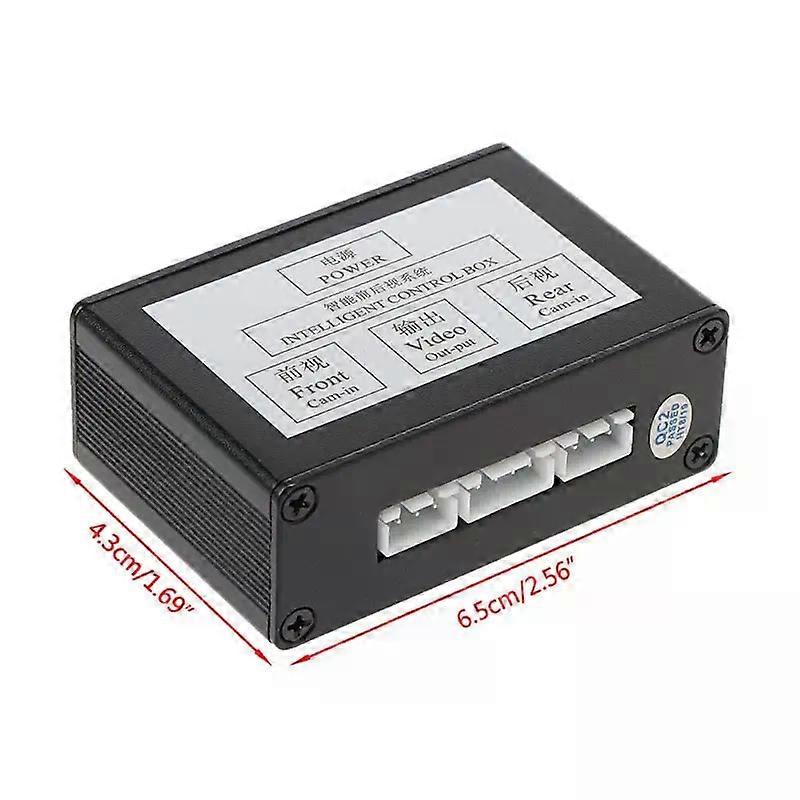 Reversing System Two-Way Control Box Front And Rear View With Manual ...