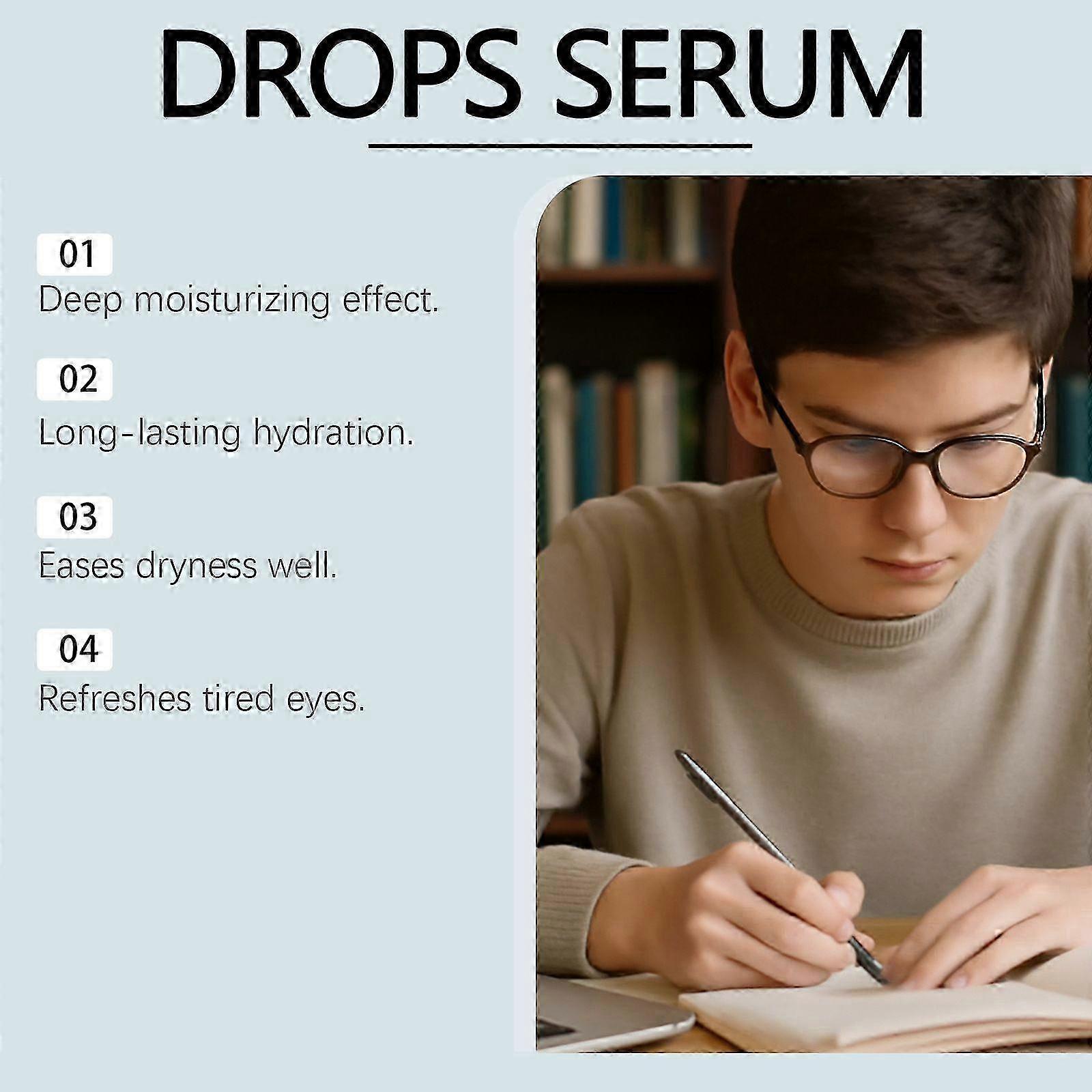 Eye Drops, Nano Eye Drop Serum, Natural Nano Lubricant Eye Drops for ...