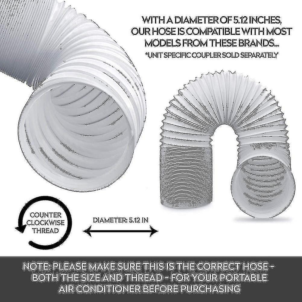 Portable Air Conditioner Exhaust Hose Coupler Window Adapter A/c Unit ...