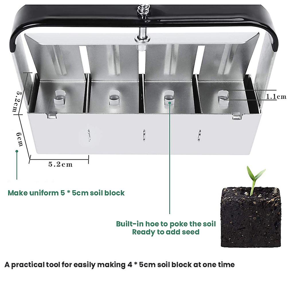 Manual Garden Planting Tool Multipurpose Handheld Soils Blockers ...