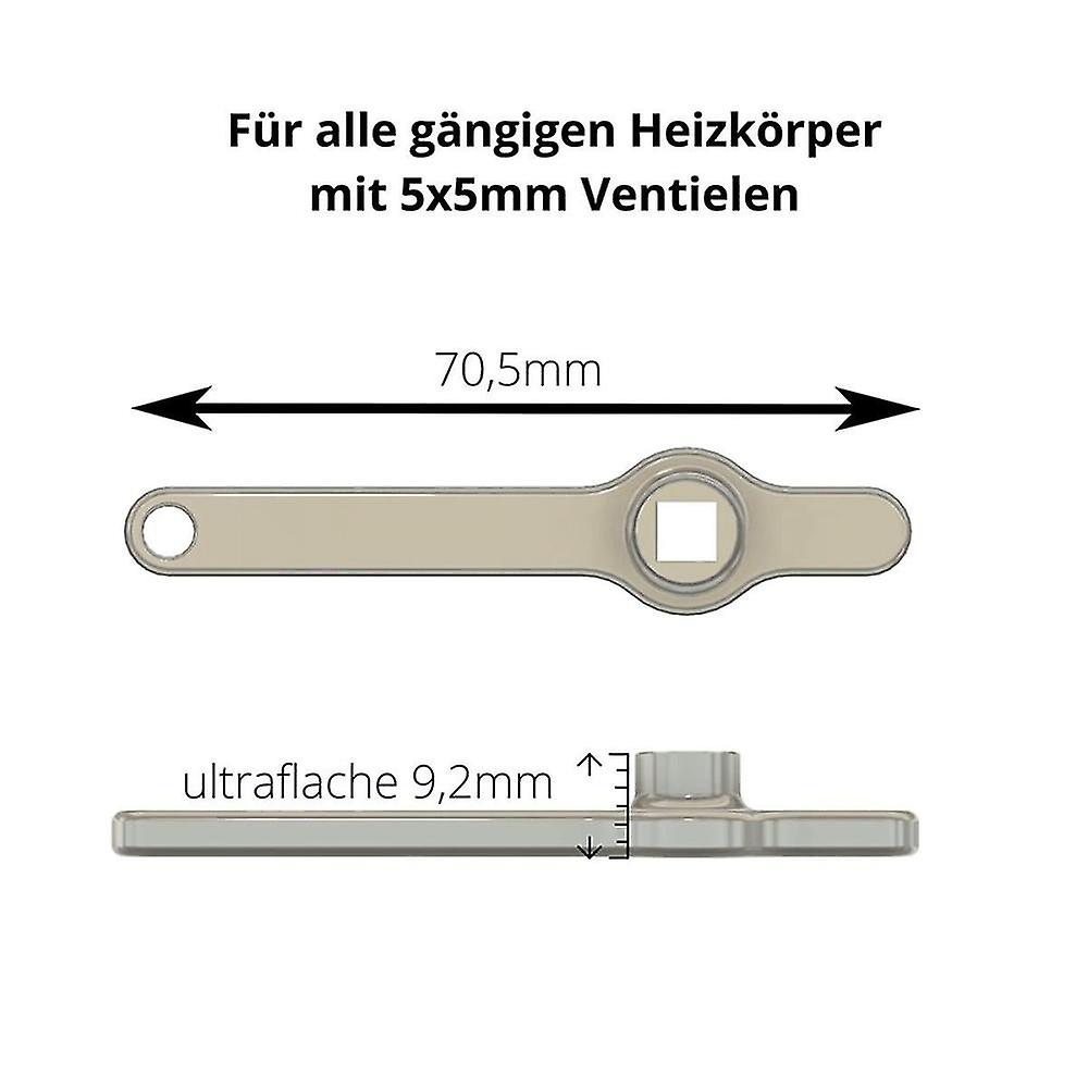 Bleed Key, Stainless Steel Heating Key, Radiator Vent Handle, Square ...