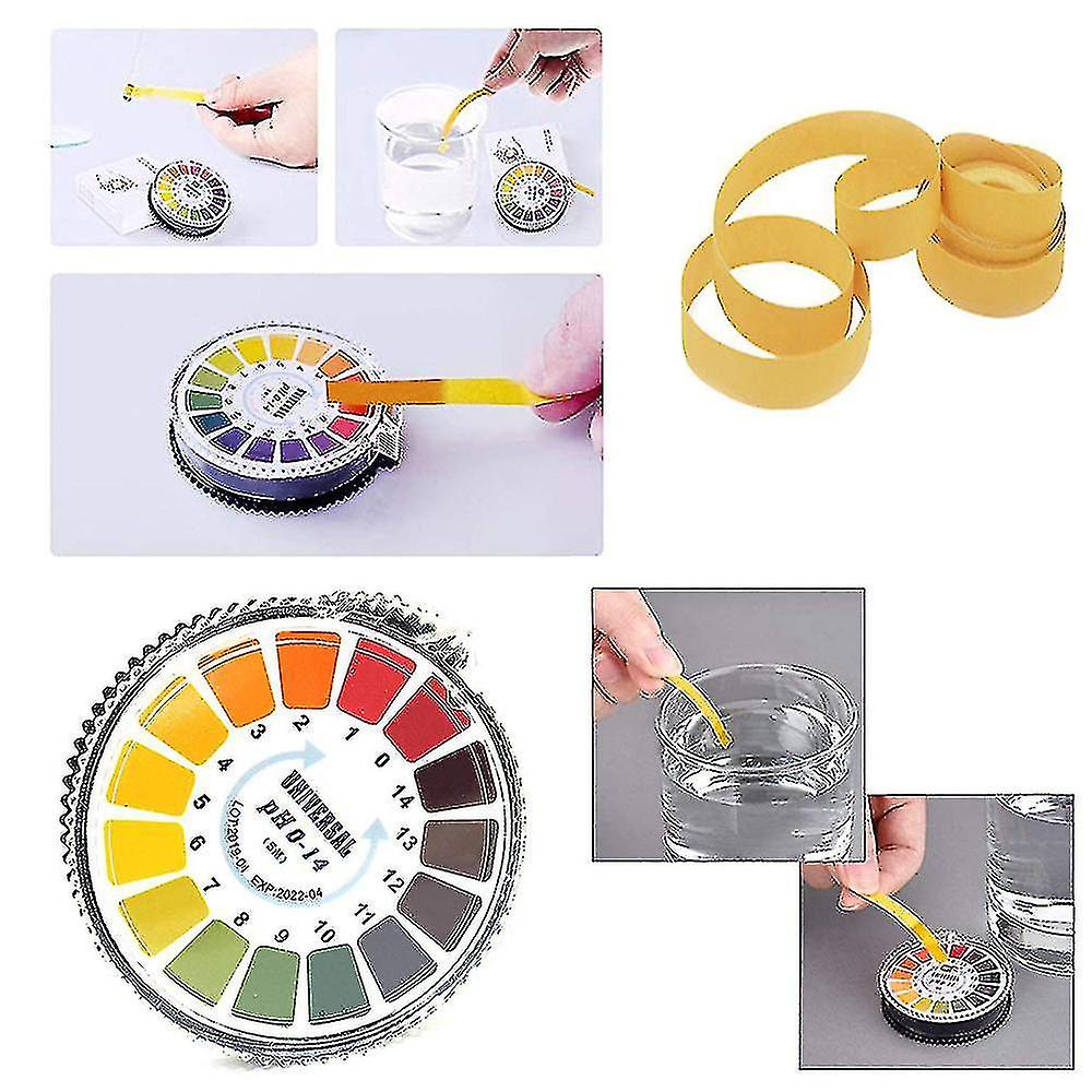 Indicator Paper For Quick Ph Value Measurements Ph Paper Roll | Fruugo AT
