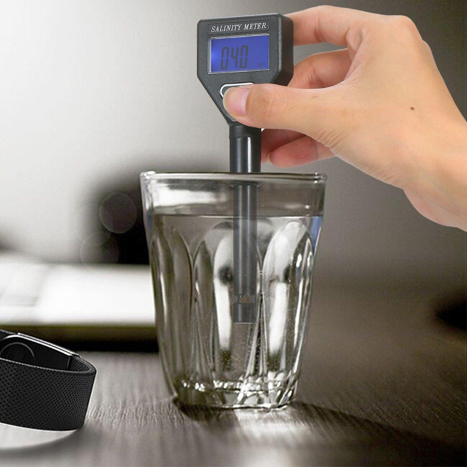 Seawater salinity refractometer portable handheld meter atc salinometer ...