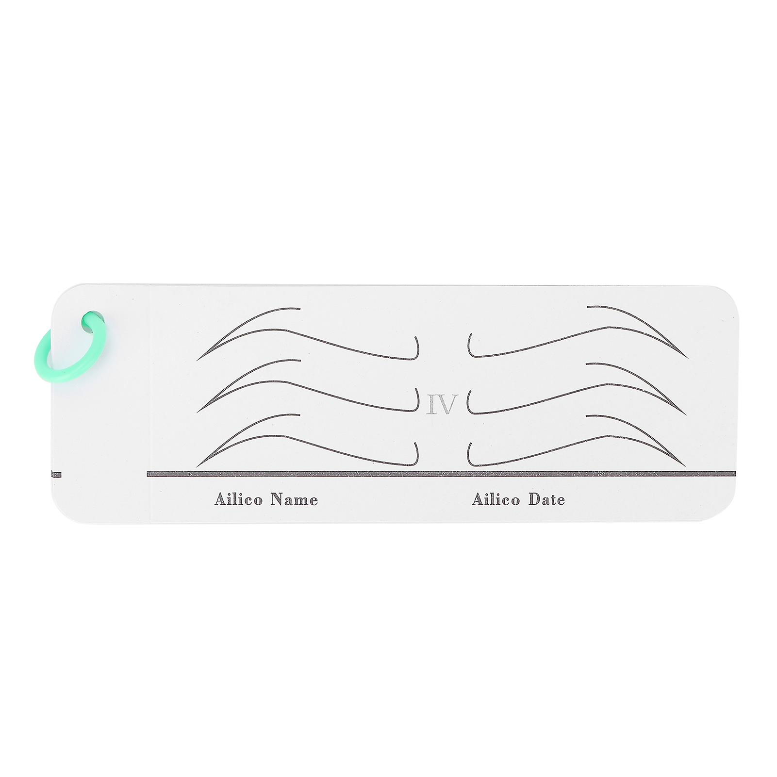 Microblading Eyebrow Practice Stencils Tool Eyebrow Drawing Paper ...