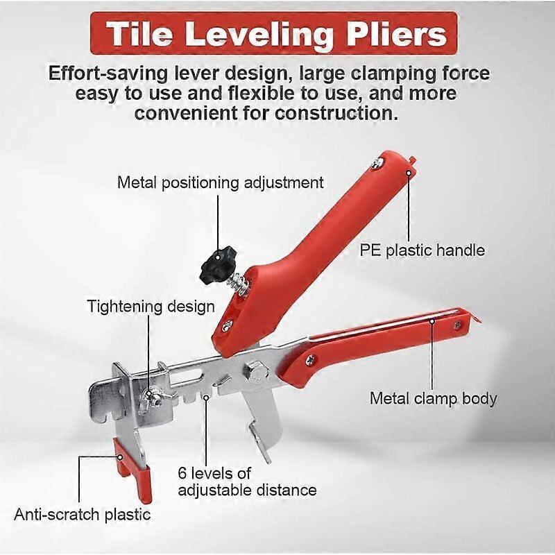 Tile Levelling System Tile Levelling Wedge 300 Pcs Leveller Spacers ...