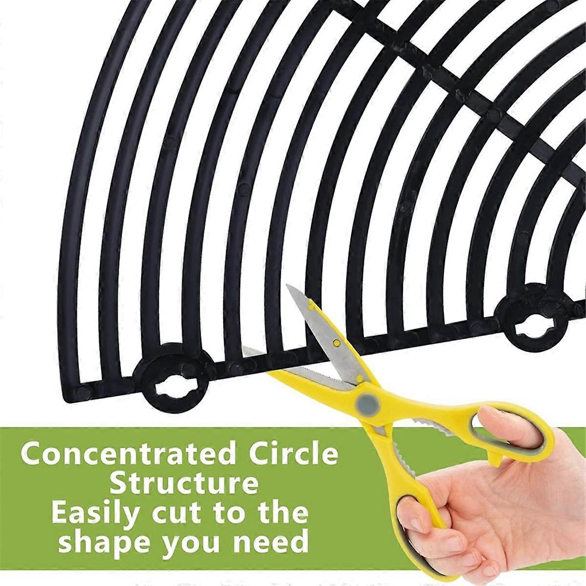 4 Pieces Flower Pot Grid, 30 cm Flower Pot Grid, Flower Pot Cover Plant ...