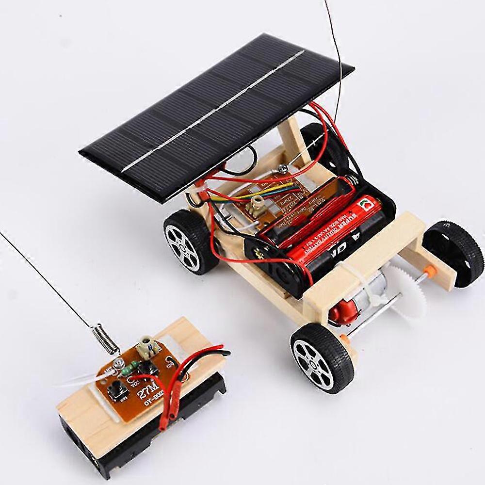 Assemble Solar Car Remote Control RC Car Educational Toys DIY Science ...