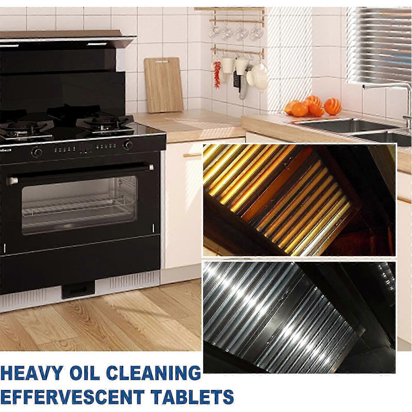 Jaysuing Kitchen Oil Stain Cleaning Tablet Heavy Oil Dirt Stain ...