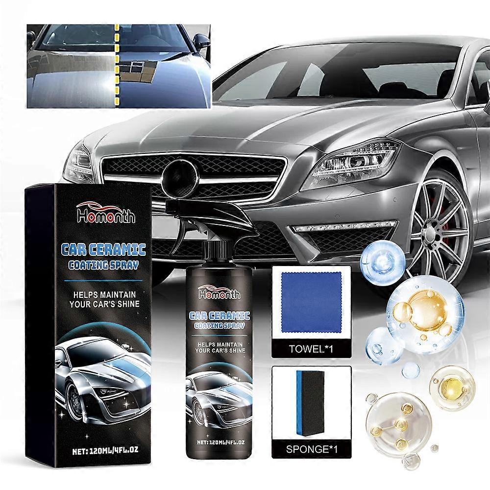 1-3 set 3 in 1 Coating High Protection Quick Car Coat Ceramic Spray -120ml | Fruugo UK