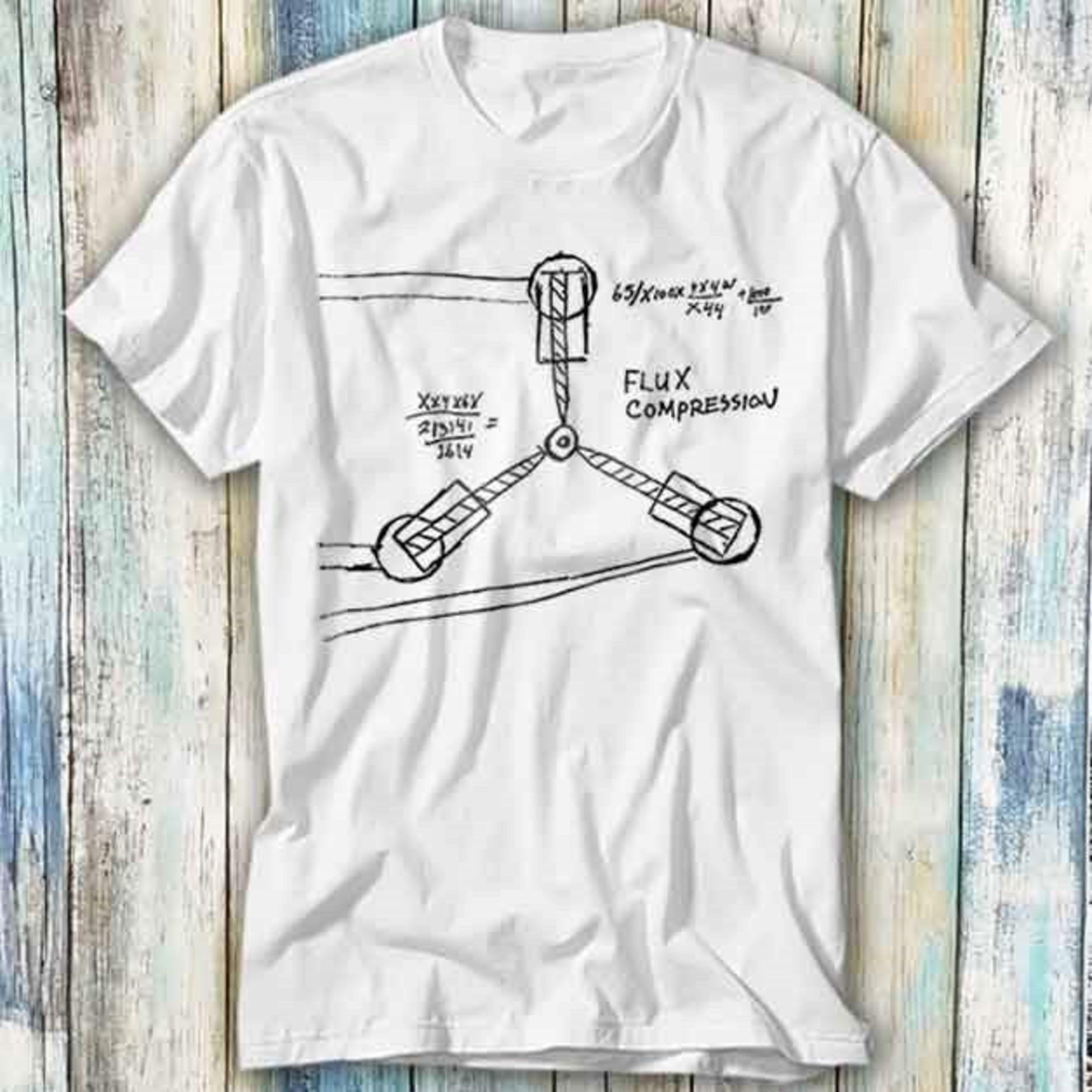 Back to The Future 80s Flux Capacitor T Shirt Meme Gift Funny Top Tee ...