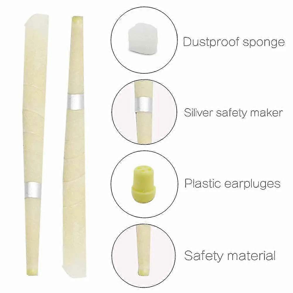10 -Pack ear light - made of beeswax - aromatherapy Multi scar | Fruugo UK