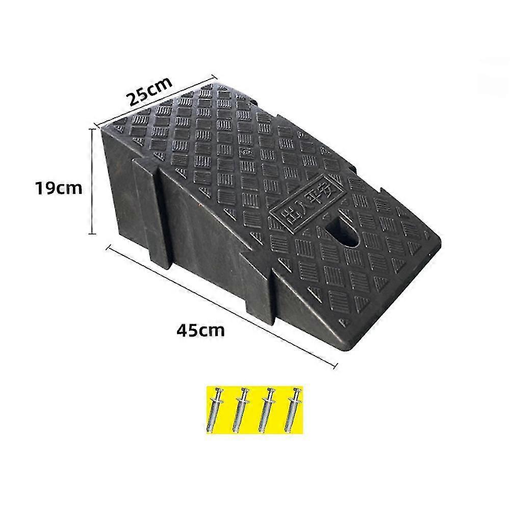 1009919902145Lightweight Curb Ramp, Plastic Car Ramp Curbside Driveway ...