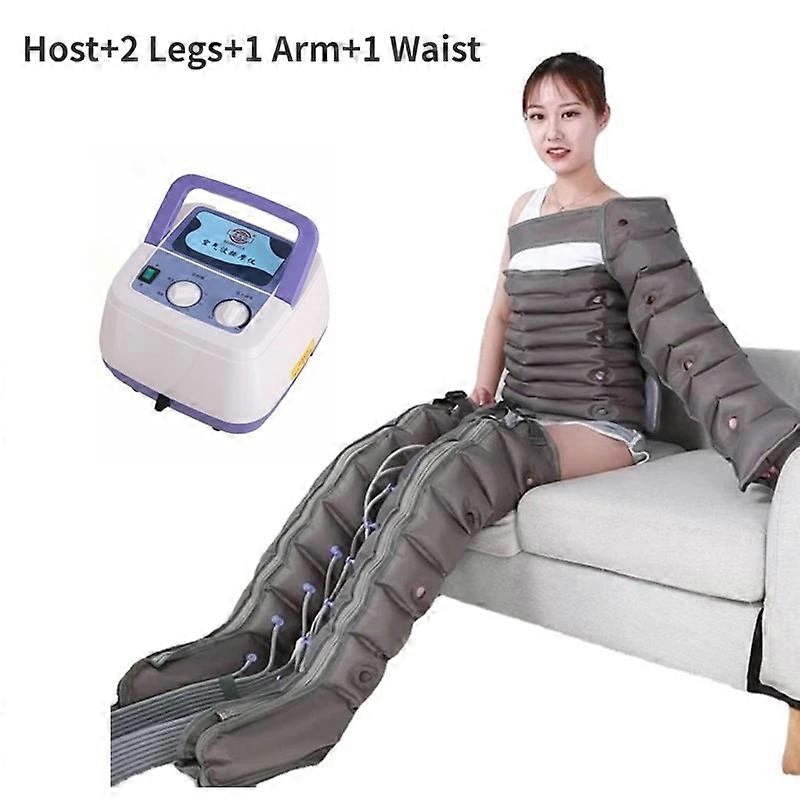 8 Cavity 6 Cavity Electric Air Compression Leg Massager Physiotherapy ...