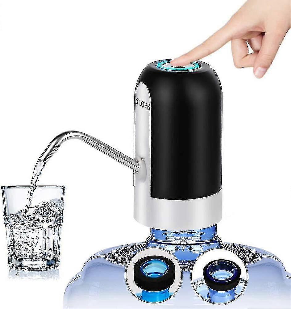 Vattendispenser på flaska, USB-laddning Dricksvattenpump Bärbar ...
