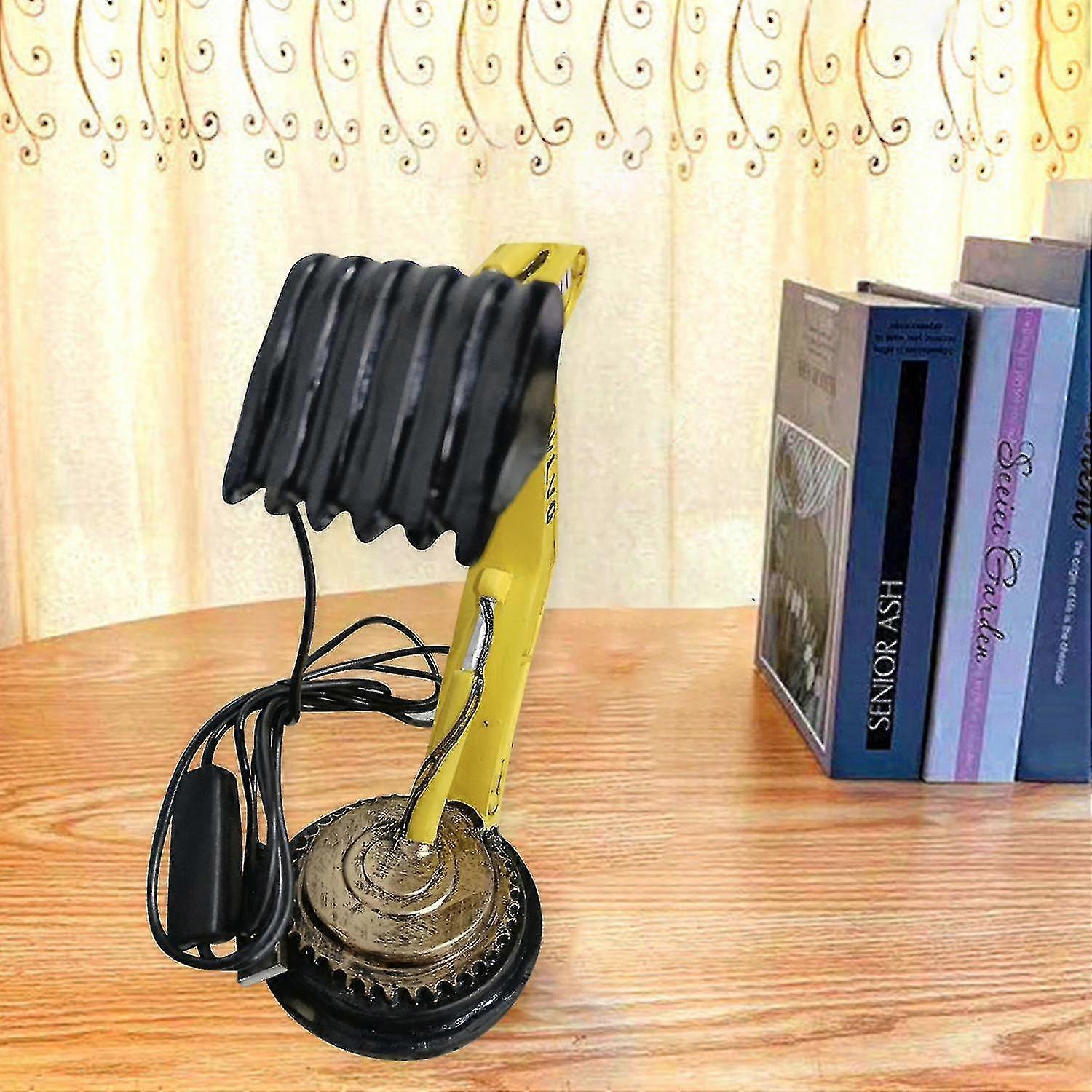 ZHOUBA Table Lamp Industrial Style Stable Digger Shape LED Movable ...