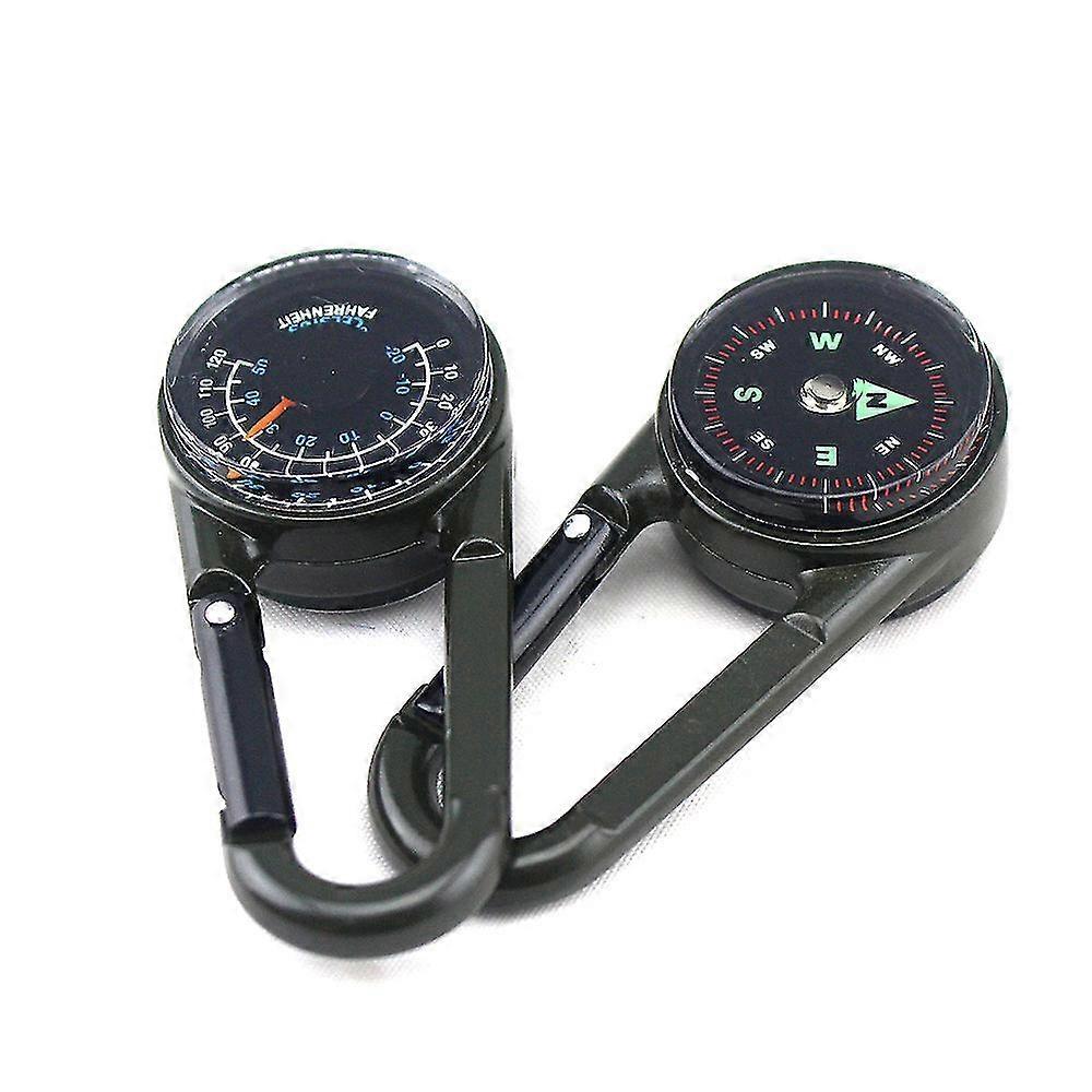 Carabiner Compass + Compass + Thermometer On Multifunctional Metal ...