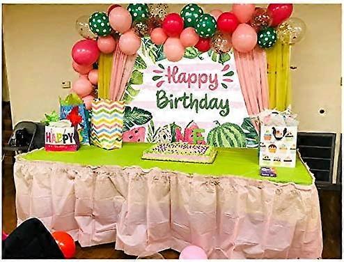 Summer Fruit Watermelon Theme Photography Backdrop Watercolor Happy ...