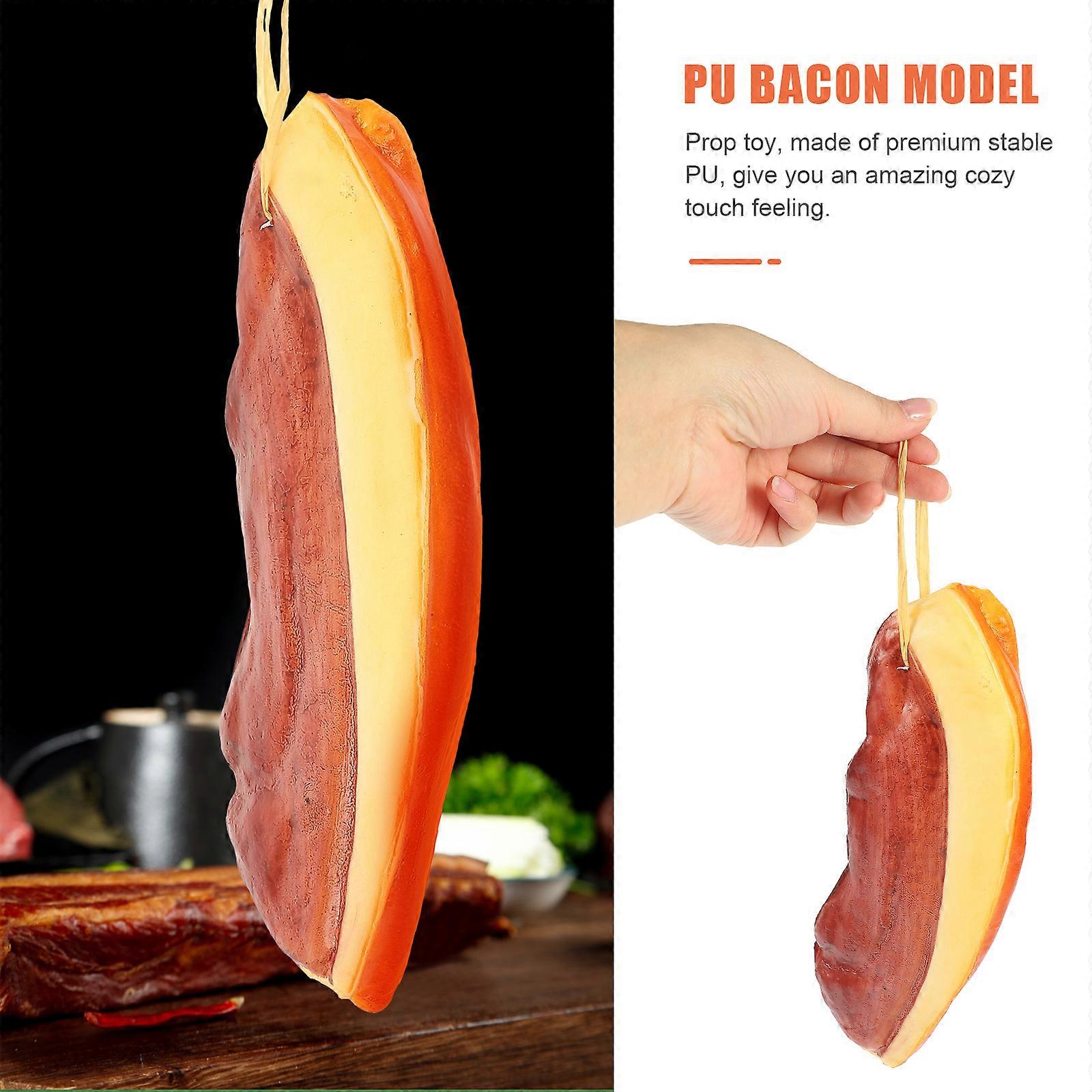 PU Bacon Model Simulation Bacon Model Design Decor plaything PU Bacon ...