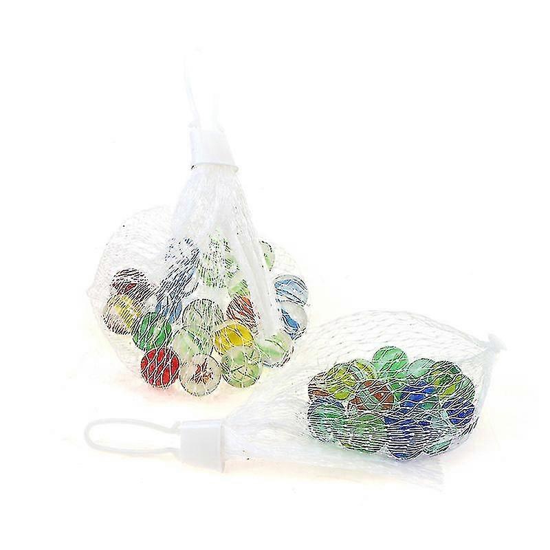 20pcs 14mm Colorful Glass Marbles Kids Marble Run Game Vase Fish Tank ...